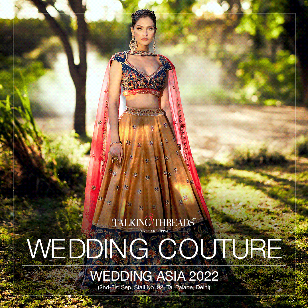 TalkingThreads- The Wedding Wardrobe-Bridal Lehenga – Talking Threads